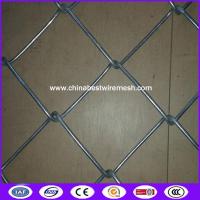 China Cheap galvanized 5x5cm chain link fence for airport fencing made in china for sale