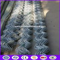 China Cheap galvanized 5x5cm chain link fence for airport fencing made in china for sale
