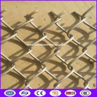 China Cheap galvanized 5x5cm chain link fence for airport fencing made in china for sale