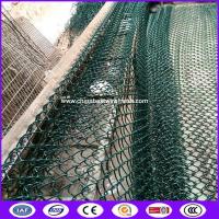 China Green color 100x100 opening chain link fence decorations for architecture for sale