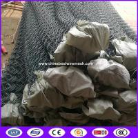China 4m tall Black Vinly  Chain Link Fence for Security made in china for sale