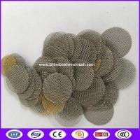 China Good quality 20 mm 40mesh smoke tobacco filter creen mesh made in China for sale
