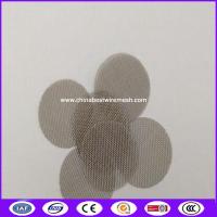 China 20 mm 40mesh Hookah Tobacco Pipe Smoking stainless steel screen mesh made in China for sale