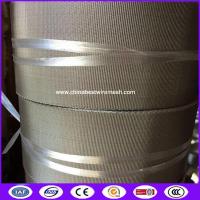China China 132x17mesh 130mm Automatic Continous Belt Screen Filter Mesh with Fine filtration for sale