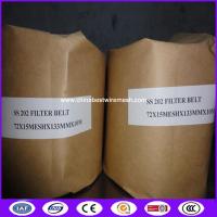 China stainless steel Automatic Continous Belt Screen Filter Mesh for food packaging filteration for sale