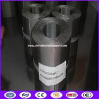 China Plastic Extruder Line Automatic Continous Belt Screen Filter Mesh with high tensile feature for sale