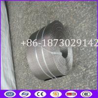 China 100mm height stainless steel material belt mesh for plastic extruder changer machine for sale