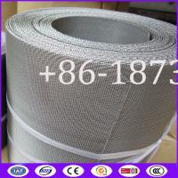 China 18X160 mesh 130mm width x 10m length reverse dutch weave filter screen belt for sale