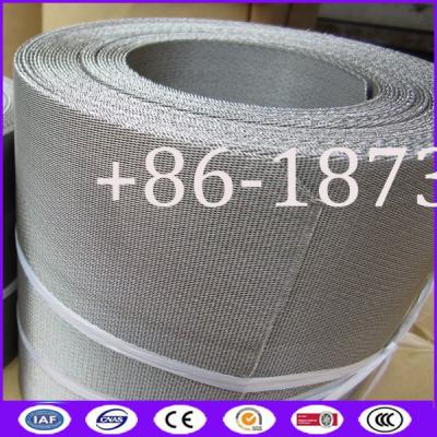 China 18X160 mesh 130mm width x 10m length reverse dutch weave filter screen belt for sale