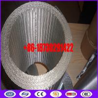 China 24x152mesh 127mm width x 10m length reverse dutch weave filter screen belt for sale