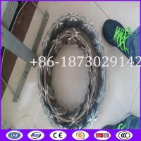 China High Security Helical Razor Wire Made in China for sale