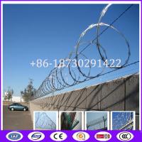 China High Security Helical Razor Wire Made in China for sale