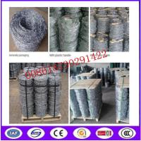 China High Tensile Strength Galvanized Barbed Wire/ Good Used barb wire in Protecting Fields/ barb wire fence for prison for sale