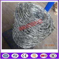 China Traditional Twisted barbed wire 2 strand / Double Strand Barbed Wire coil/ Dingzhou galvanized barbed wire factory for sale