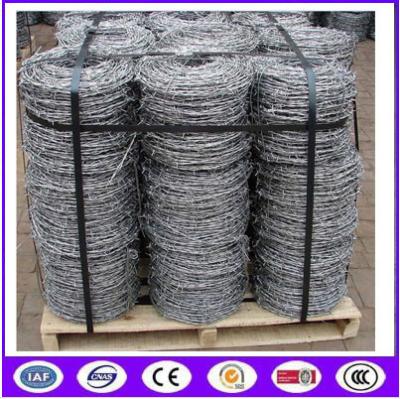 China strong barbed wire for playground/ sharp barbed wire for prison for sale