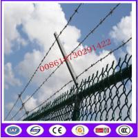 China strong barbed wire for playground/ sharp barbed wire for prison for sale