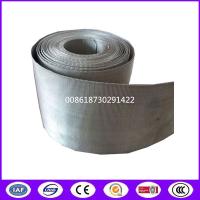China 152x30mesh 127mm width,10m/roll Belt Screen Filter Mesh made in China for plastic filter for sale