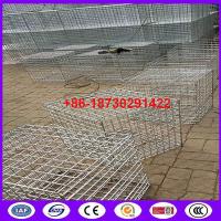 China High Tensile Galvanized Steel Wire Welded Gabion Box Wear And Abrasion Resistance for stone keeping for sale
