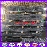 China 4 feet high, 4 feet deep  by 8 feet length welded gabion basket building a retention wall for sale