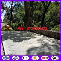 China 4 feet high, 4 feet deep  by 8 feet length welded gabion basket building a retention wall for sale