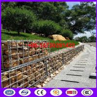 China 1 m high Professional Welded Wire Galfan Galvanised 75mm x 75mm Mesh Type Gabion for wall for sale