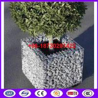 China Weld Gabion baskets 2.00 x 1.00x 1.00 with mesh size being 6cm x 8 cm  galvanized wire dia 2.2mm retaining wall gabion for sale