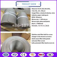 China SS302 reverse dutch stainless mesh from china best weaving factory for sale