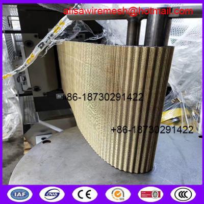 China copper clad steel wire Continous filter belt screens for  Italy screen changer machine in plastic industry made in China for sale