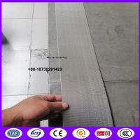 China 27cm 260x40 mesh 304  stainless steel reverse dutch weave twin cylinder hydraulic belt screens filter for extruder for sale