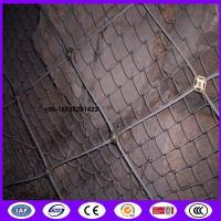 China Crochet net for protecting side, roof and false roof of coal mine foundation road for sale
