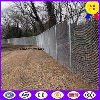 China Hot dipped galvanized Privacy Diamond wire mesh fencing as  wall enclosing house with high security for sale