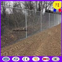 China Hot dipped galvanized Privacy Diamond wire mesh fencing as  wall enclosing house with high security for sale