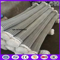 China hot dipped galvanized 2.9mmx8cm hole x1.5m height chain link fence for korea market made in china for sale