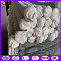 China hot dipped galvanized 2.9mmx8cm hole x1.5m height chain link fence for korea market made in china for sale