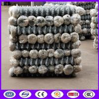 China hot dipped galvanized 2.9mmx8cm hole x1.5m height chain link fence for korea market made in china for sale