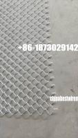 China hot dipped galvanized 2.2mm x 25mm opening chain link fence roll mesh for sale
