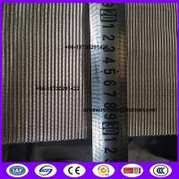 China 90 micron copper wire mesh belt of reverse dutch weaving  in 300mm width for HDPE production for sale