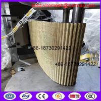 China 90 micron copper wire mesh belt of reverse dutch weaving  in 300mm width for HDPE production for sale