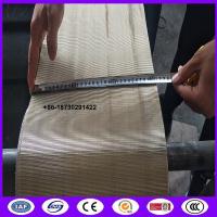 China 300 micron copper material Continous filter belt screens for extrusion and granulations in LDPE & HDPE & PP for sale