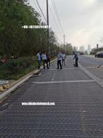 China Galvanized reinforced hexagonal mesh asphalt pavement subgrade for sale
