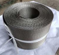 China SS 302 130 MESH metal filter mesh band used in non stop Screen Changers for sale