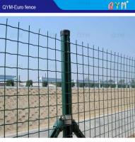 China Green PVC Welded Wire Steel Mesh Euro Fence for sale