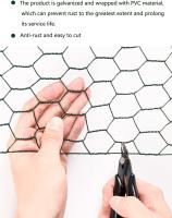 China 20mmx20mm PVC Coated Hexagonal Chicken Wire Mesh for sale