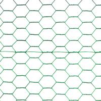 China 13mmx13mm PVC Coated Hexagonal Chicken Wire Mesh for sale