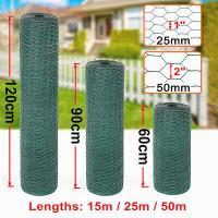 China Wire Mesh Size 13mm/16mm/19mm/25mm Hexagonal Galvanized Chicken Fence for sale