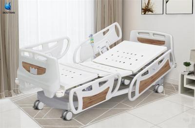 China Fully Electric Hospital Bed with 5-Function Adjustability 450-700mm Height Range and Remote Control for sale