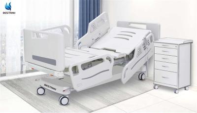 China Lateral Tilt Electric ICU Hospital Bed 7-Function with 560-850mm Height Adjustment and 0-16° Tilt Range for sale