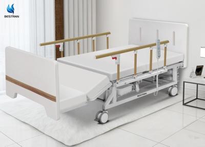 China Electric Hospital Bed for Elderly Care with Toilet Hole, 2020×980×450mm, 0-75° Backrest & 0-45° Lateral Tilt for sale