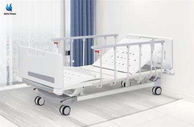 China 5 Function Electric Hospital Bed Trendelenburg Reverse And Trendelenburg Bed Adjustable for sale