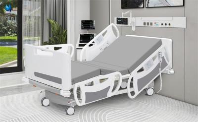 China Critical Care Electric ICU Bed with Integrated Rail Controllers 5 Function 2170x1060mm for sale
